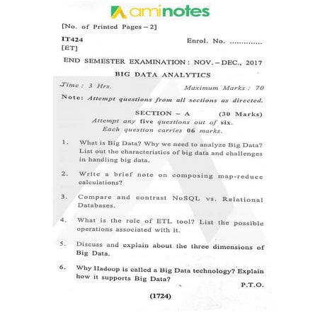 Big Data Analytics 2017 Pdf