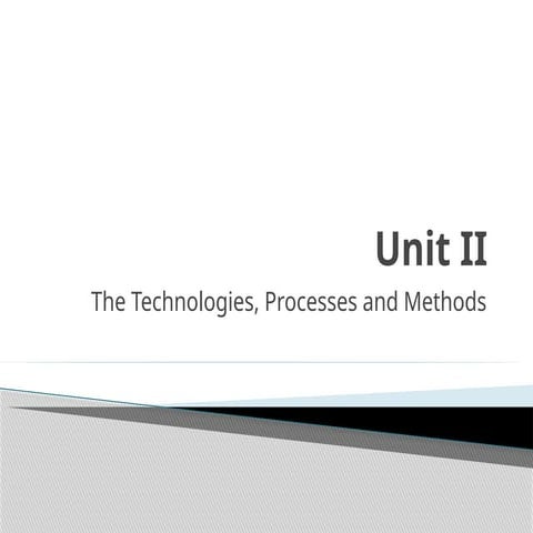 Scalable Data Analytics: Technologies and Methods | PPTX