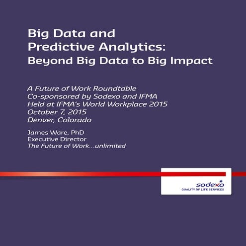 Big Data and Predictive Analytics | PDF | Business | Business and Finance