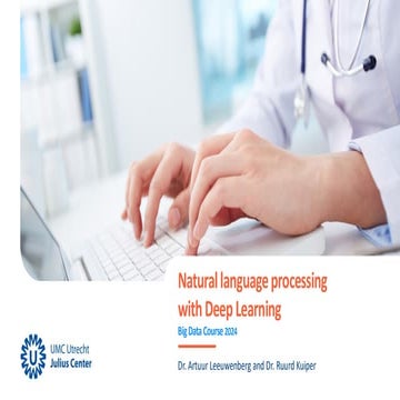 An Introduction to Natural Language Processing with Deep Learning | PPT