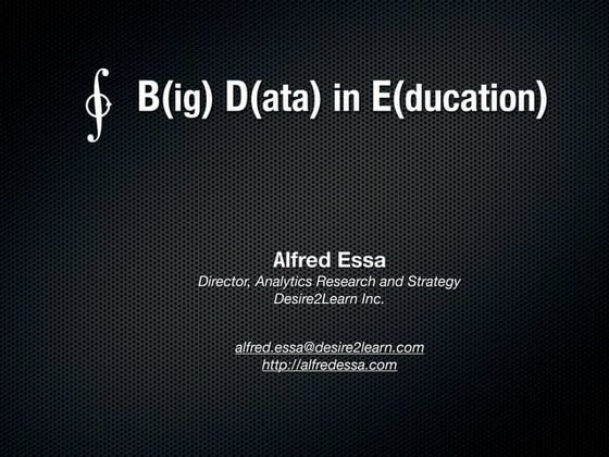 Educational Data Mining Learning Analytics Issue Brief Overview Ppt