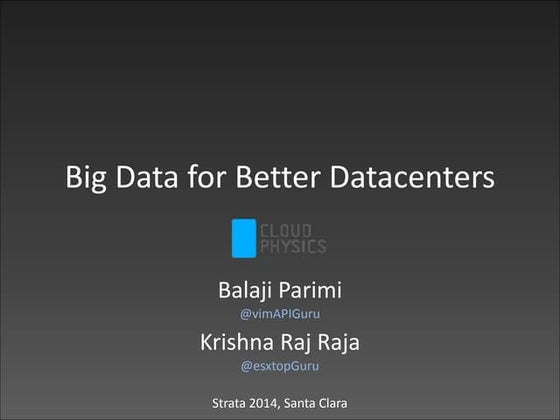 Visualisation Meets Virtualisation | PPT