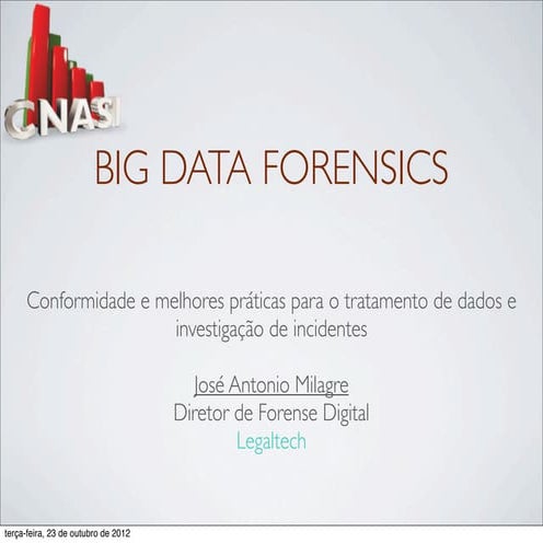 BIG DATA AND CLOUD FORENSICS | PDF