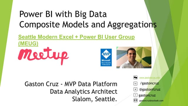 Big data models with Power BI - Composite Models and Aggregations | PPT Big data models with Power BI - Composite Models and Aggregations | PPT