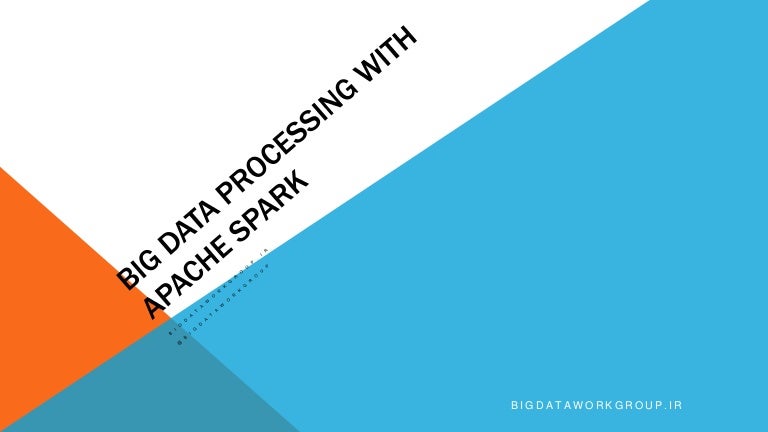 Big data processing with apache spark part1