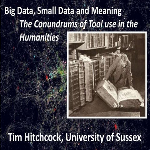 Big data, small data and meaning | PPT