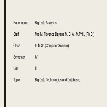 Introduction to Big Data, HADOOP: HDFS, MapReduce | PPTX