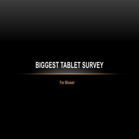 Biggest Tablet Blueair air filter the best in the world | PPTX