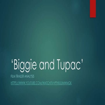 Biggie and tupac documentary | PPTX