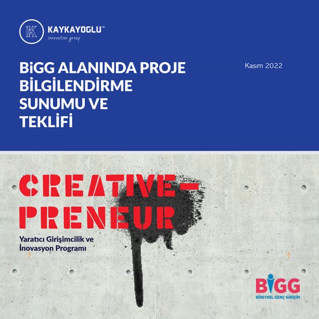 BiGG Proje Sunumu | PDF