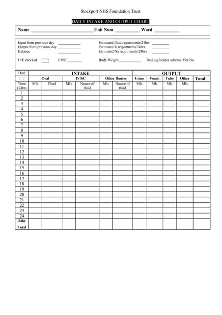 BIG RED JUG & BEAKER SCHEME questionnaire for fluid intake | PDF
