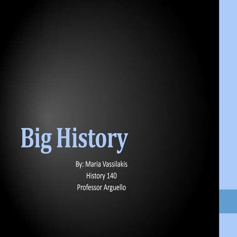 Big History | PDF