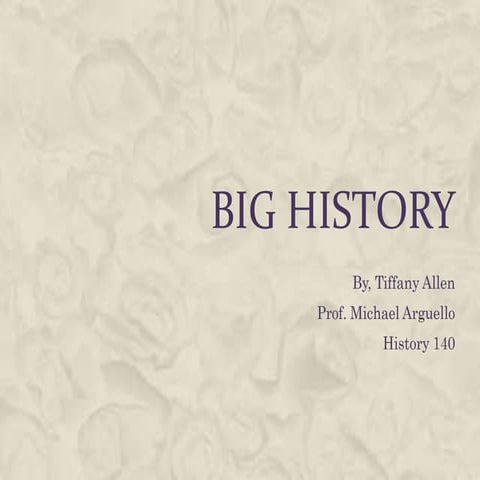 Big History | PPT