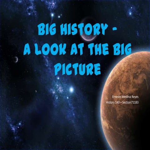 Big History | PDF
