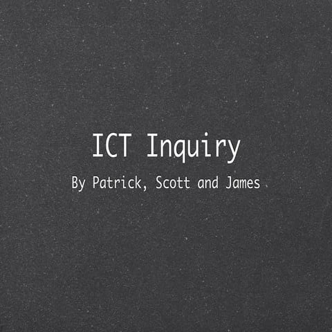 Big Ict Inquiry | KEY