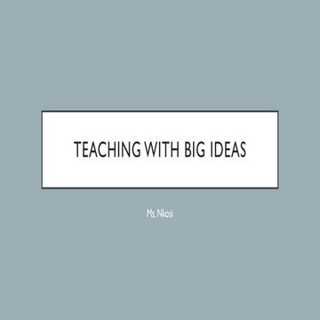 Big ideas in geography for learners in education.pptx
