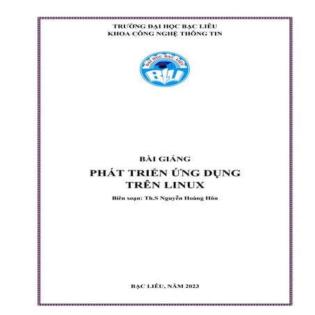 Bài giảng - Phat Trien UD Tren Linux_Final_14092023.pdf