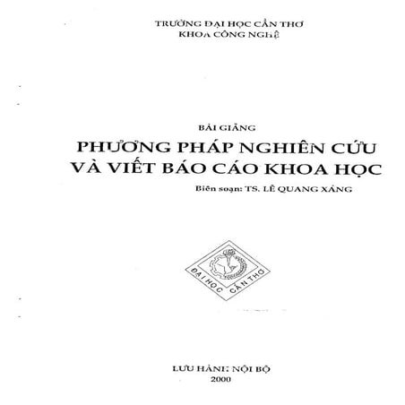 Bài giảng phương pháp nghiên cứu và viết báo cáo khoa học.pdf