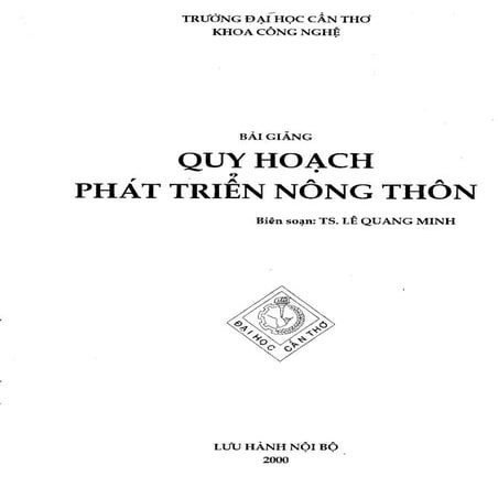 Bài giảng quy hoạch phát triển nông thôn.pdf