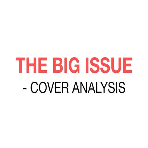 The big issue (1)
