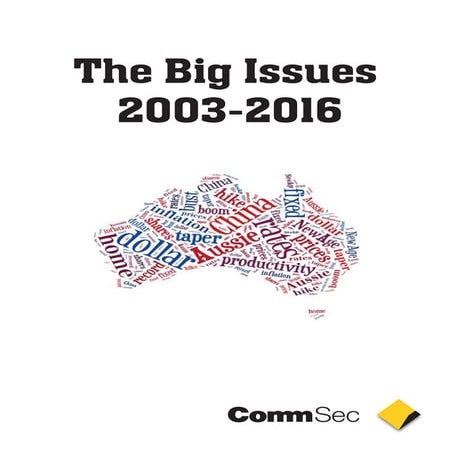 The Big Issues 2003 - 2016 | PDF