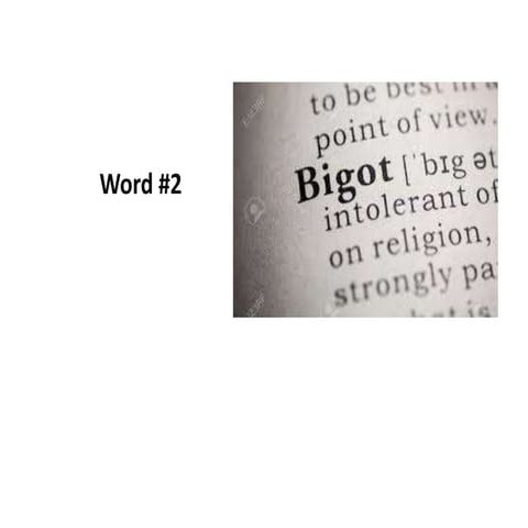 Bigot means | PPT