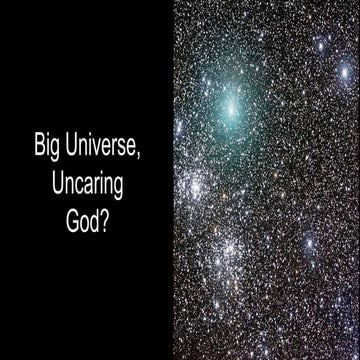 Big Universe - Uncaring God? | PPTX