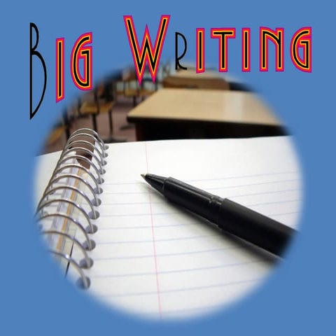 Big writing staff_meeting | PPT