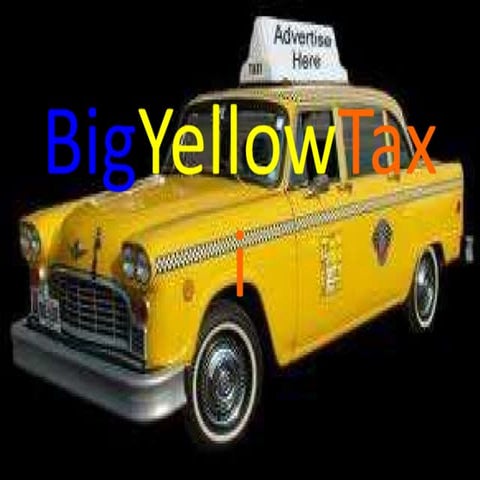 Big yellow taxi by jeffpark | PDF