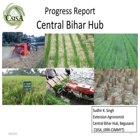 Bihar hub presentation | PPT