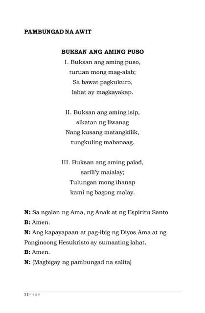 Bisita Iglesya Prayer | PDF