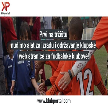 Klubportal web stranice za nogometne klubove | PDF
