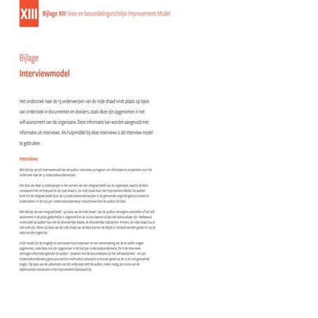 Rode Draad Bijlage13 interviewmodel | PDF