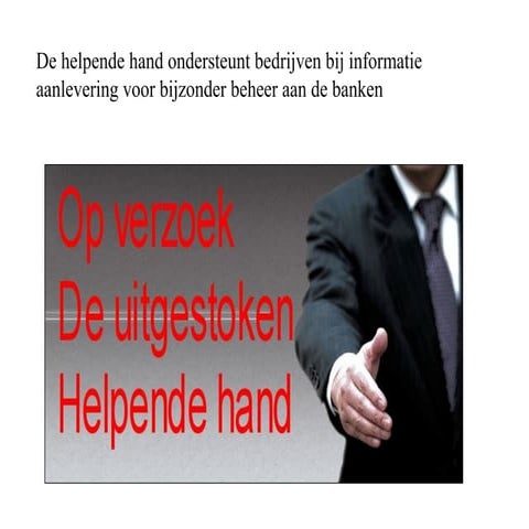 Bijzonder beheer het volgende bank schandaal? | PPT