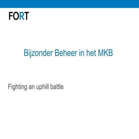 Bijzonder Beheer presentatie | PPT