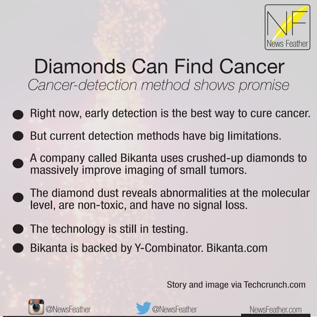 Diamonds Can Find Cancer | PDF | Cancer | Diseases and Conditions