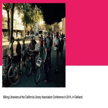Bikes and Libraries: Pedaling Toward Innovative Outreach, Health, and ...