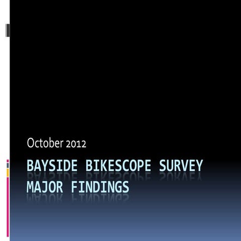 BikeScope Survey | PPTX