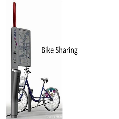Bike Sharing -- From a User's Perspective | PPT