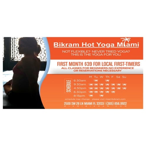 Bikram Hot Yoga Miami old brochure | PDF | Hinduism | Religion & Spirituality
