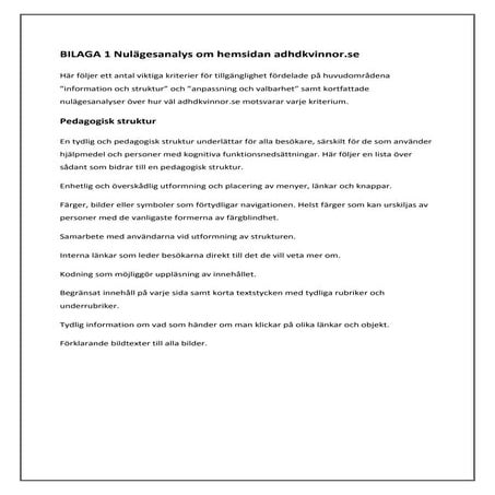 Bilaga 1 3 Adhdkvinnor | DOCX