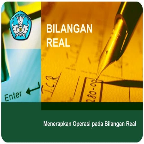 Bilangan real | PPT