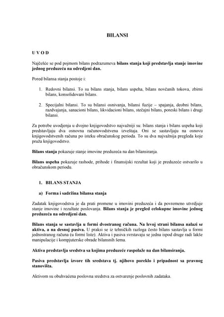Bilans stanja-i-uspeha | DOC