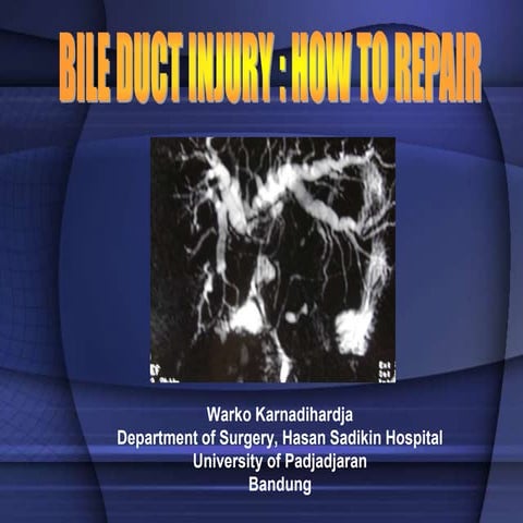 BILE DUCT INJURY 09-05.ppt