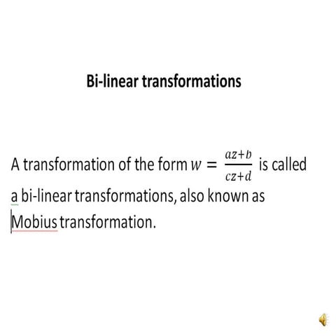 Analytic Functions