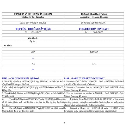 Bilingual contracts (hay) | PDF