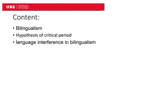 What is bilingualism | PDF