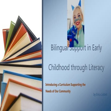 Bilingual literacy program for pre k students | PPTX