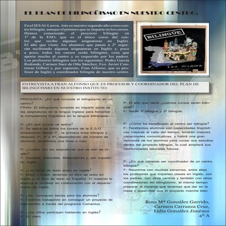 Consejos para los profesores bilingües de Ciencias Sociales | PDF