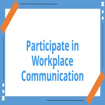 Bilisa Shobe Participate inworkplacecommunication.pptx